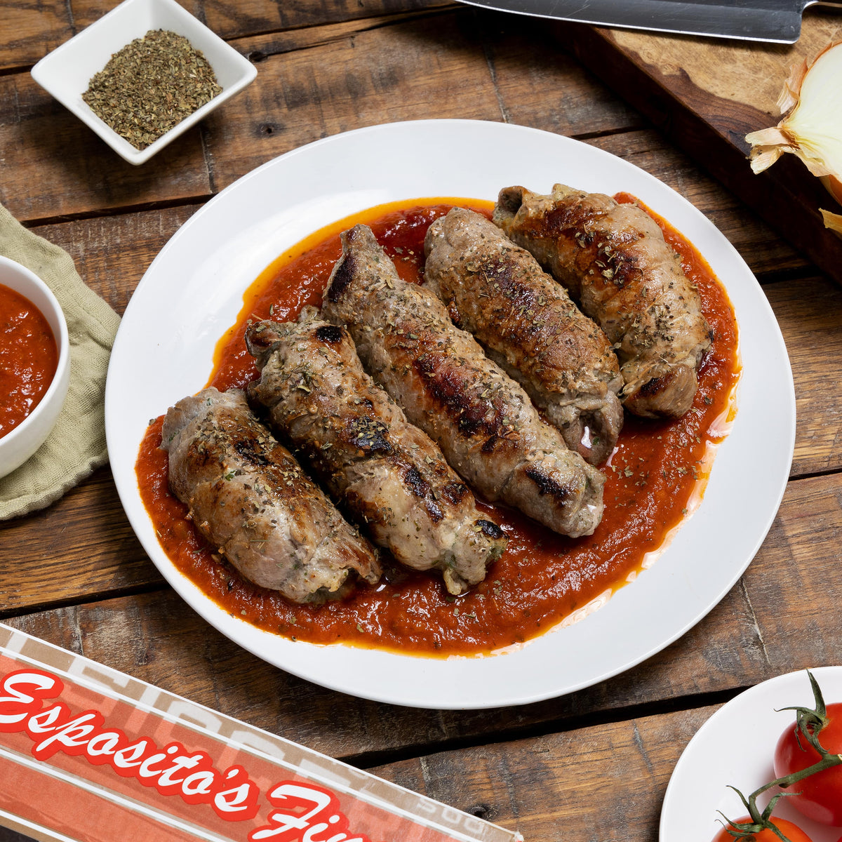 Jump into Flavor: Pork Bracciole Saltimbocca for a Tantalizing Dinner ...