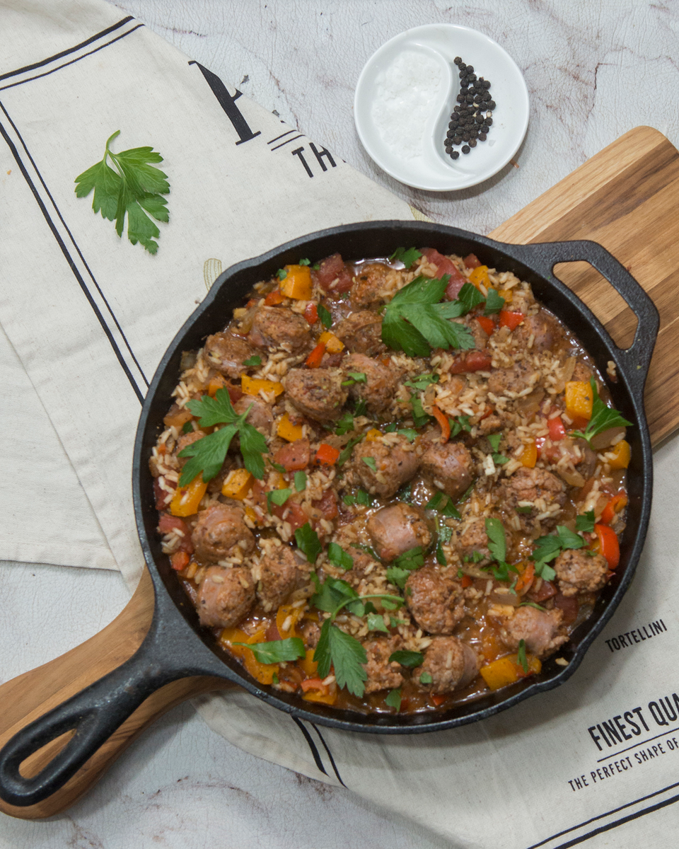 Kate's Sausage and Rice Casserole | Esposito's Finest Quality Sausage