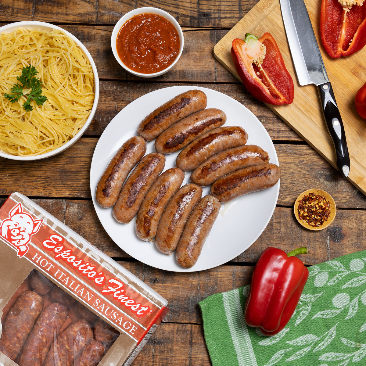 Hot Italian Pork Sausage | Esposito's Finest Quality Sausage